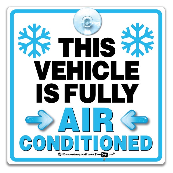 Dog Car Ac Sign - Etsy