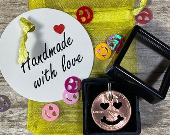 Lucky Penny With Smiley Face Cut Out - Etsy