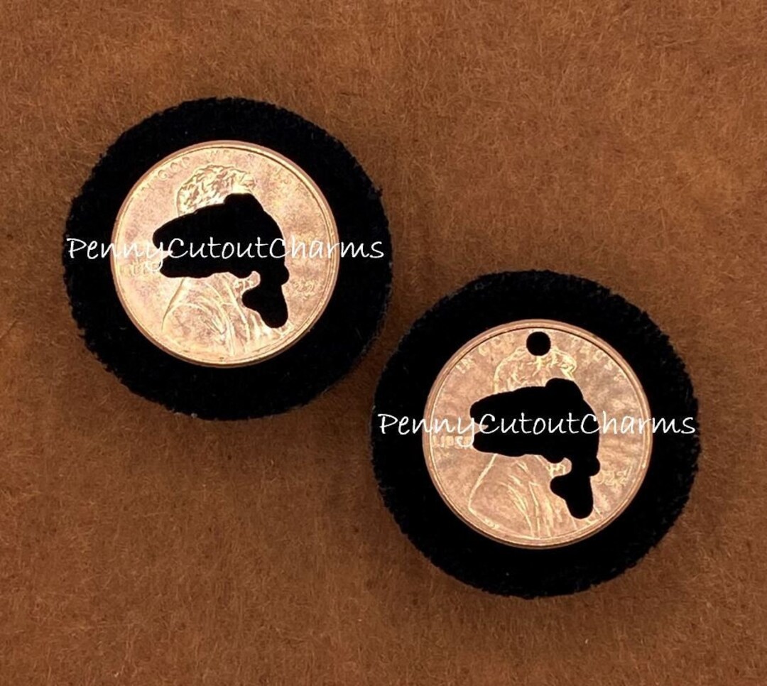 FOR CHARITY FISH Penny Cut Out Animal Penny Cutout Charms "lucky ...