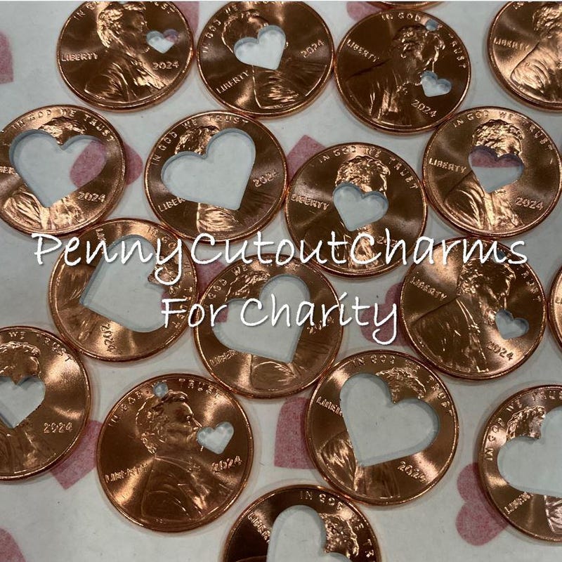 Penny Charm - Etsy