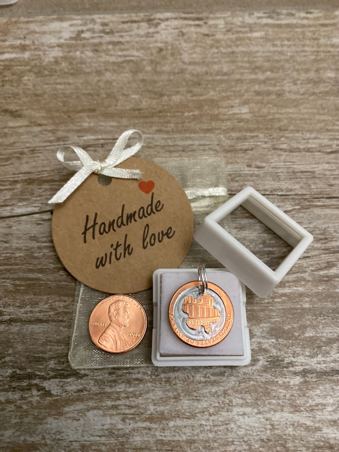 CLOVER Lucky Penny Pocket Charms, Wishes of Ease-comfort-prosperity ...