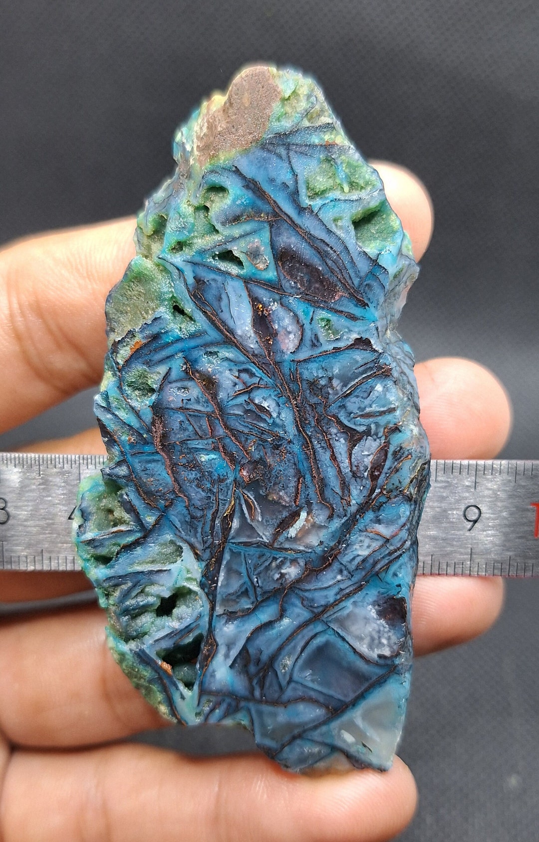 Rough / Slab Spider Chrysocolla Copper - Etsy