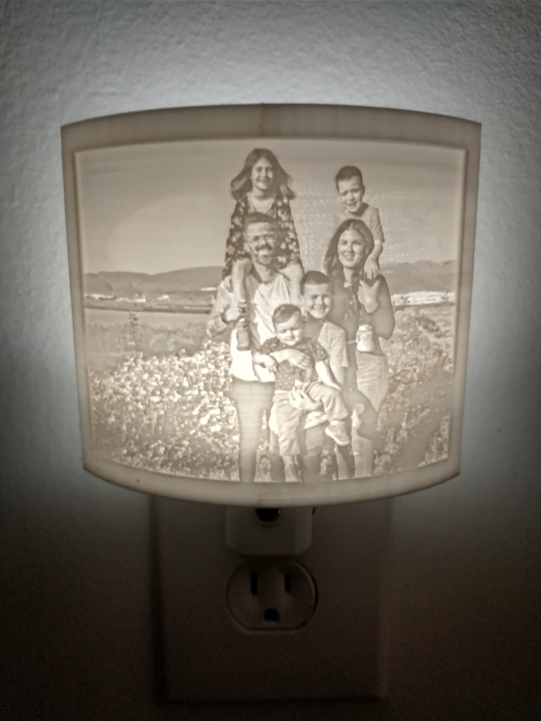 Custom Night Light, Landscape Orientation - Unique Gift for Kids and ...