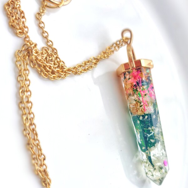 Real Crystal Necklace - Etsy