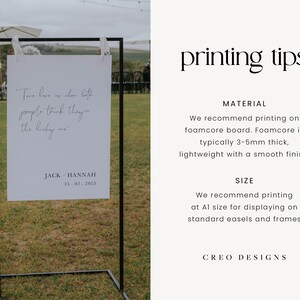 Wavy Welcome Sign, Edit Printable PDF, Pink and Red Theme Party Decor ...