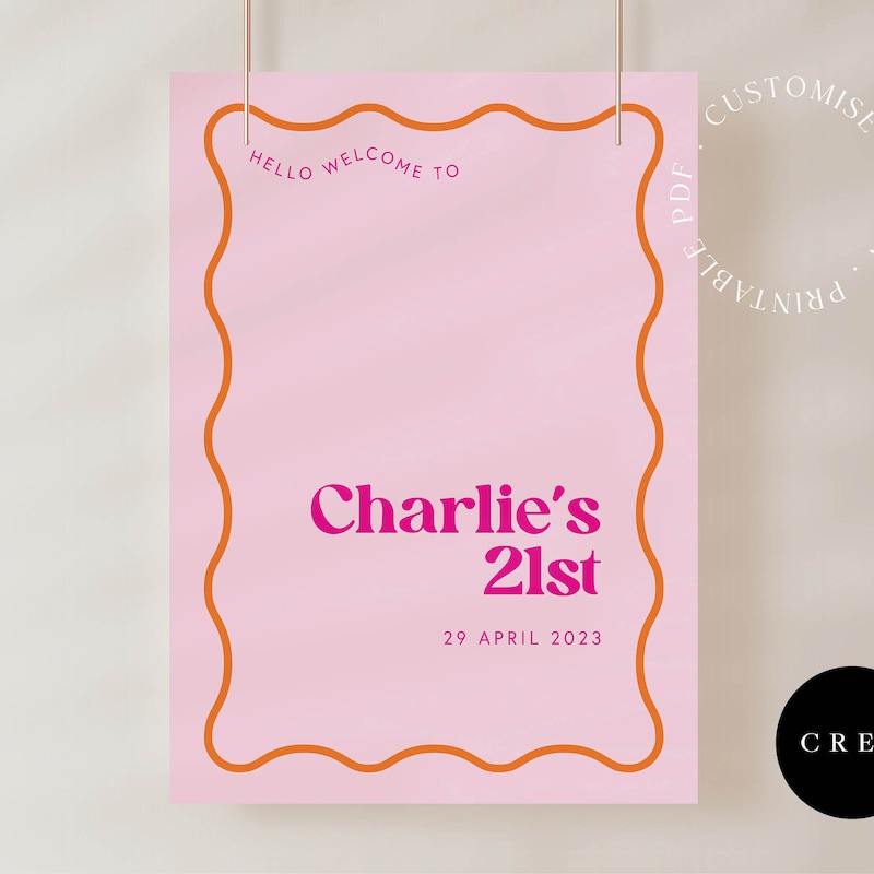 Pink Party Decor - Etsy