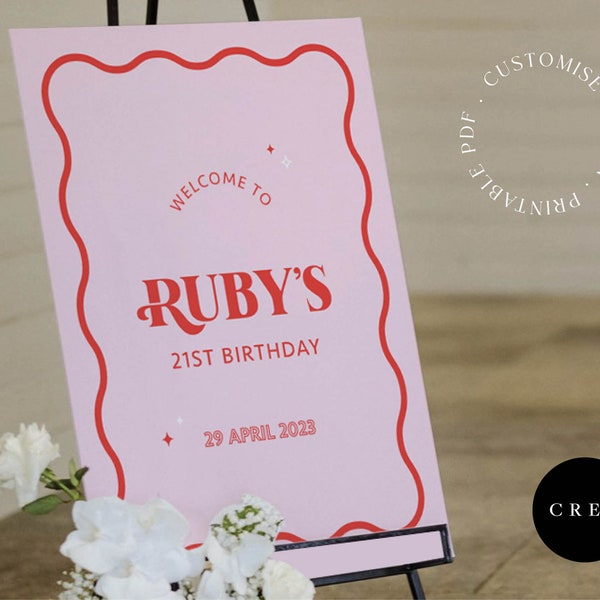 21st Party Decor - Etsy