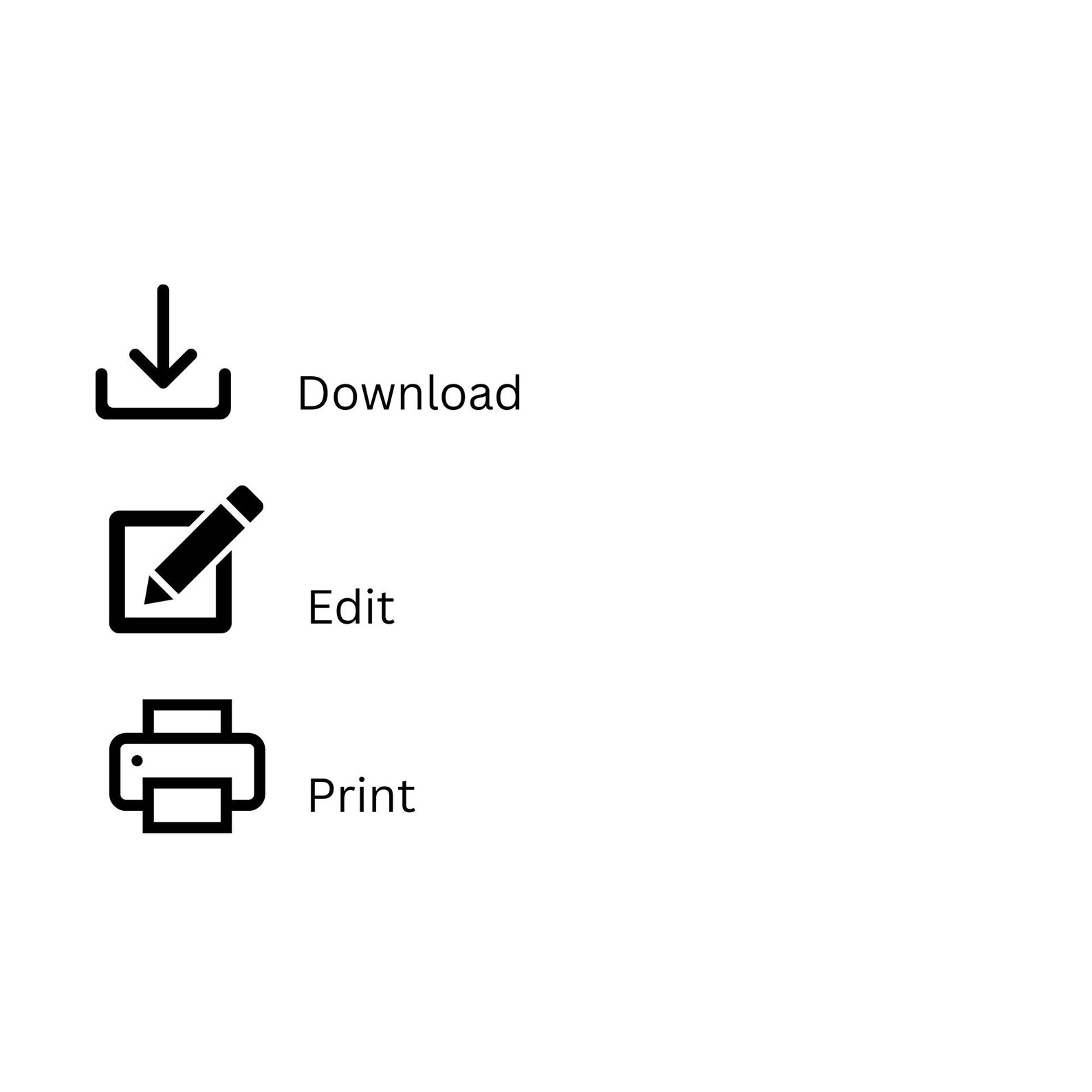 EDITABLE Crystal Cards, Crystal Printable Cards, Crystal Inserts ...