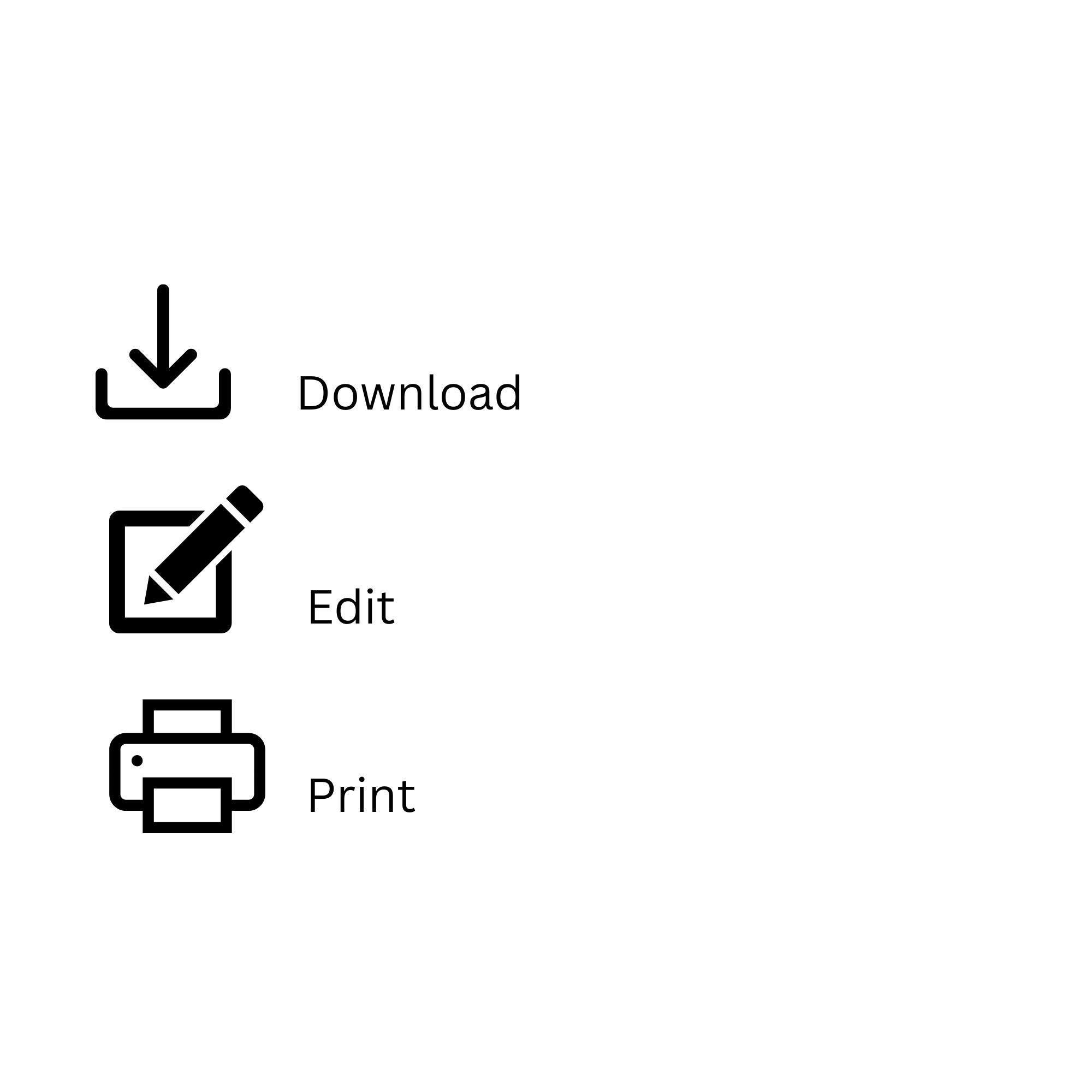 EDITABLE Invoice Template, Basic Invoice, Excel Document - Etsy