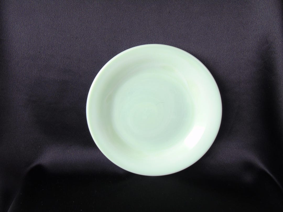Fenton Jade Green Jadeite Plate for Martha Stewart by Mail - Etsy