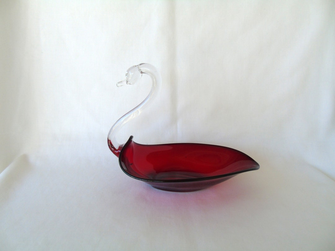 Duncan & Miller Pall Mall 7" Ruby Swan - Etsy