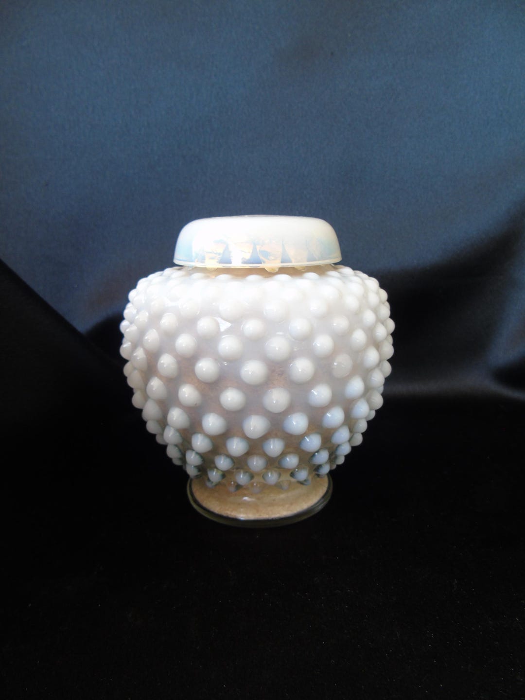 Fenton for Wrisley Original Contents French Opalescent Hobnail Bath ...
