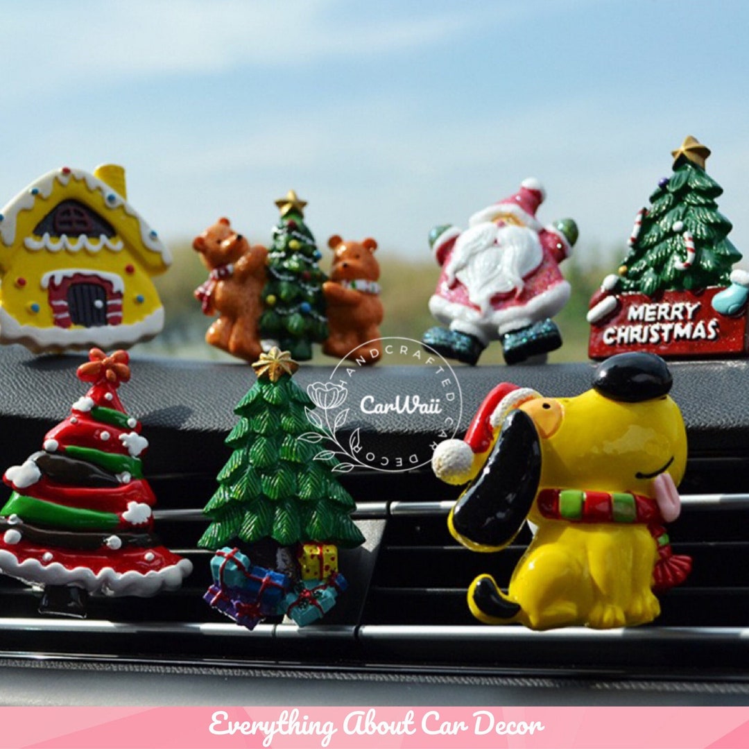 CARWAII Christmas Car Vent Clip/car Mask Holder/car Air Freshener ...