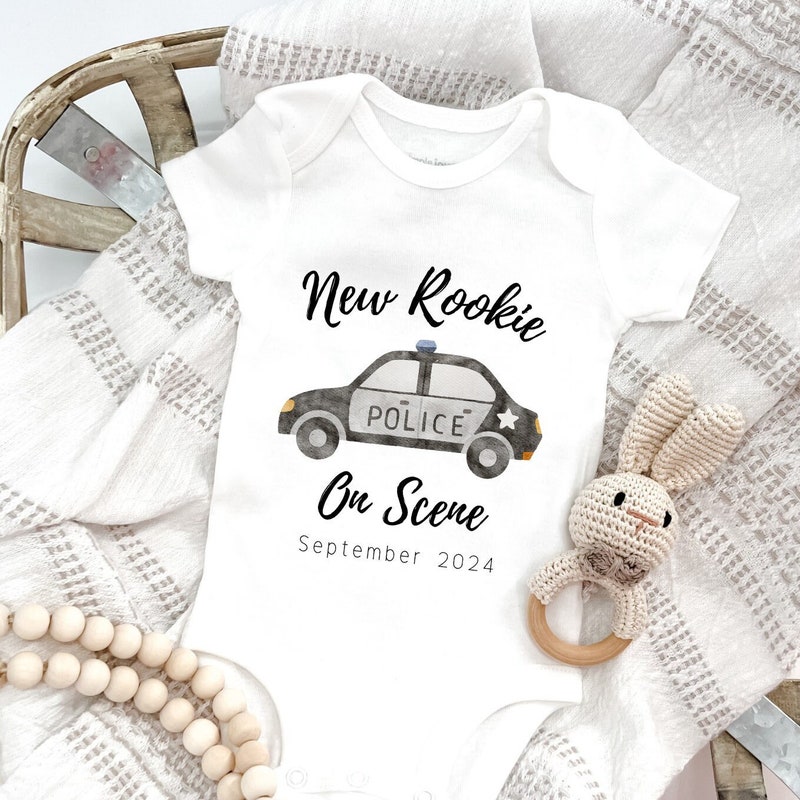 Police Baby Announcement - Etsy