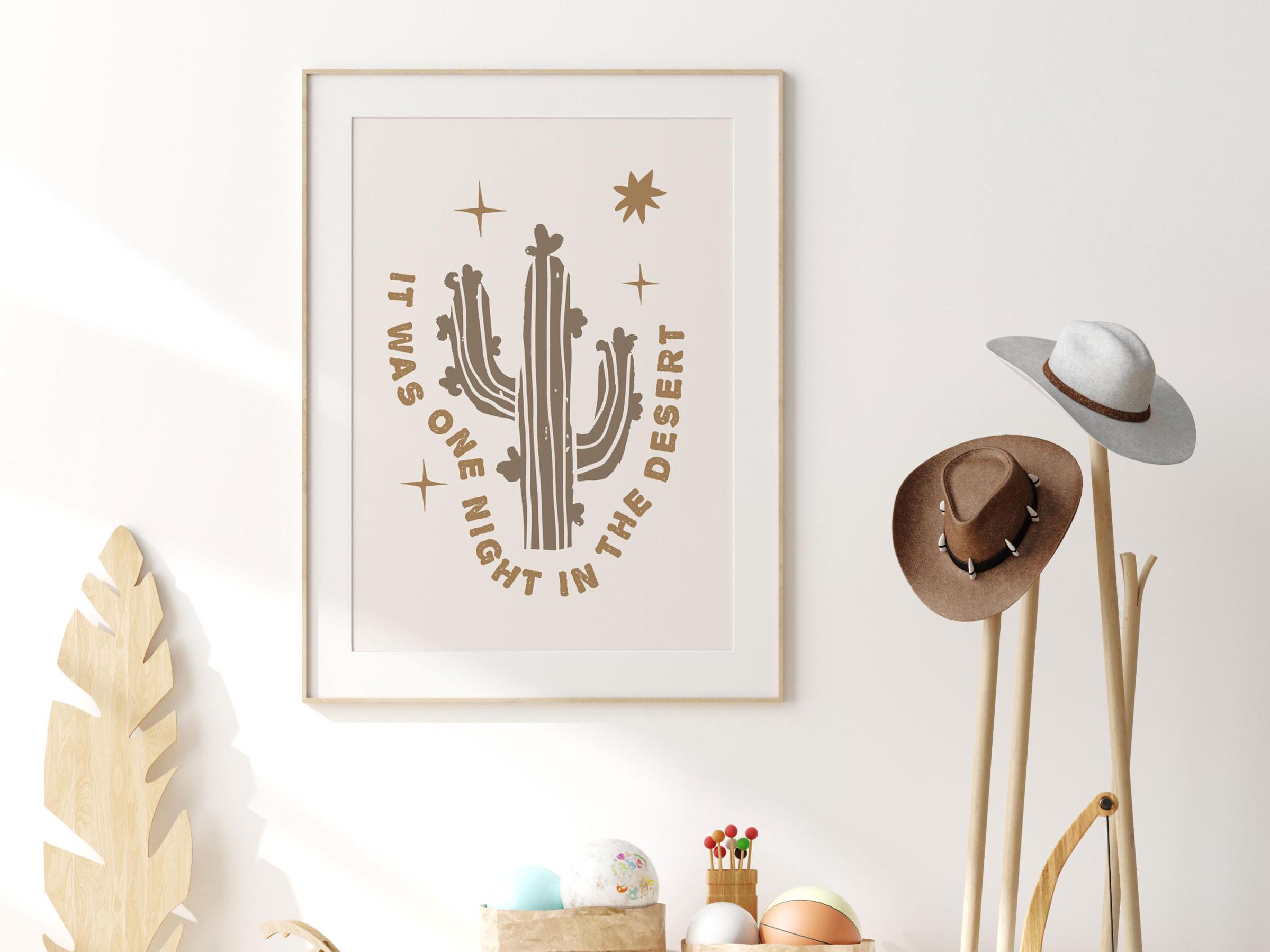 Boho Western Wall Art Set | Boho Cowboy Cowgirl | Neutral Western ...