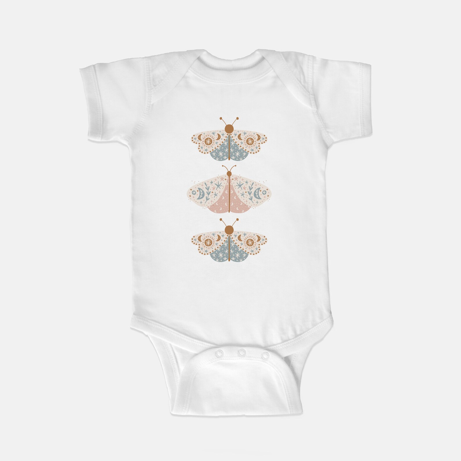 Boho Moth Butterfly One Piece Onesie Rabbit Skins - Etsy