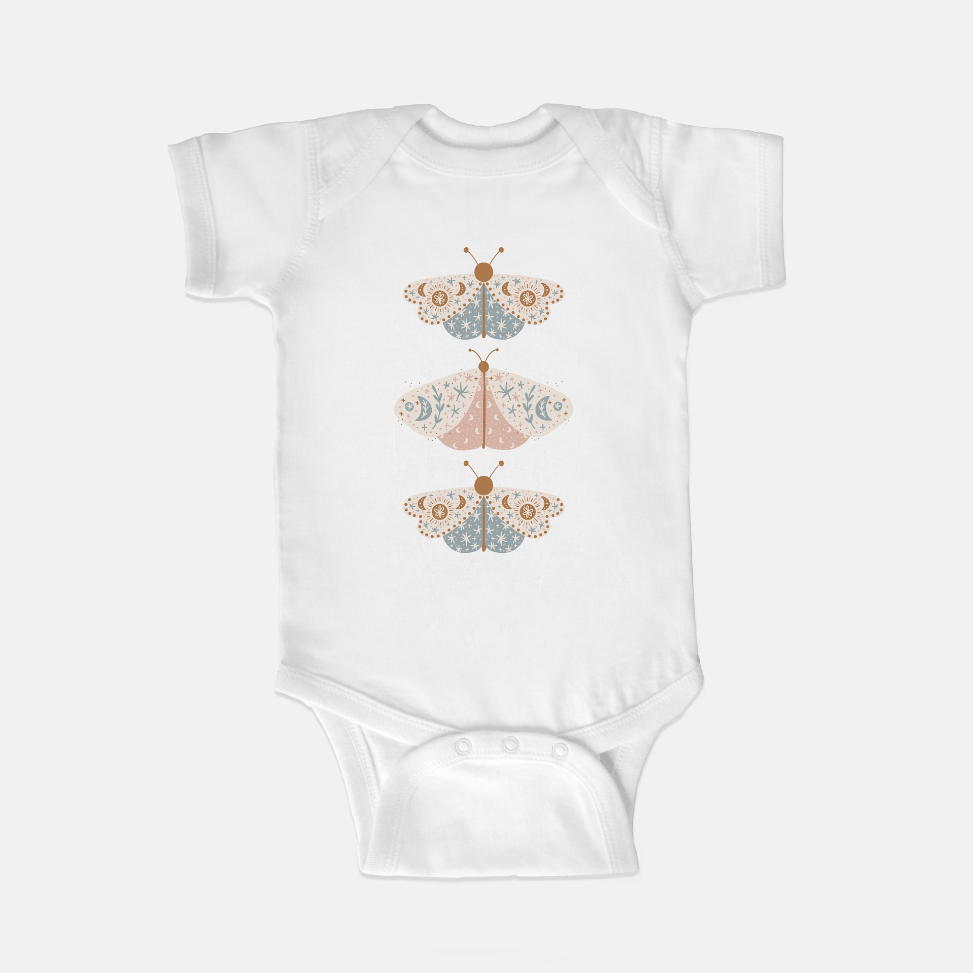 Boho Moth Butterfly One Piece Onesie Rabbit Skins - Etsy