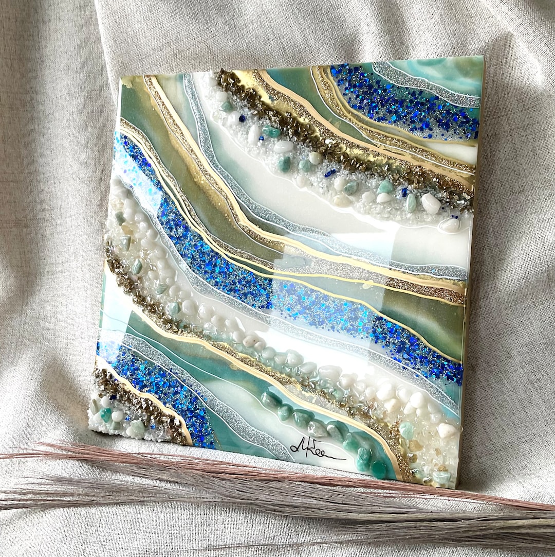 Custom Resin Wall Art. Made to Order Resin Wall Art. Artwork Decorated ...