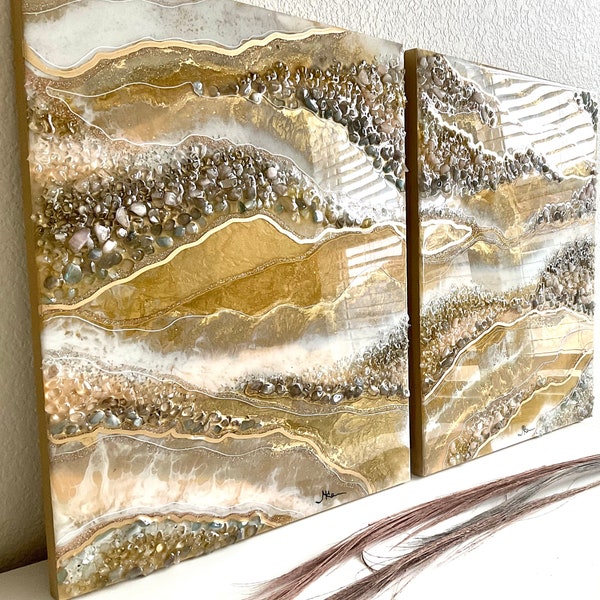 Epoxy Resin Wall Art - Etsy