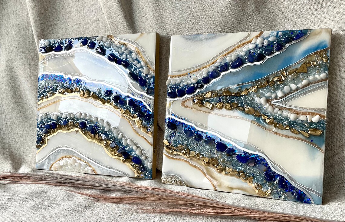Made to Order Resin Wall Art Custom Beautiful Geode Resin - Etsy