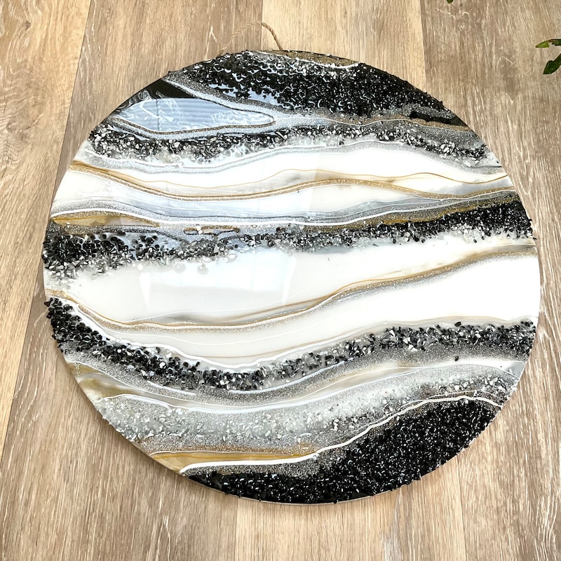 Resin Abstract Art - Etsy