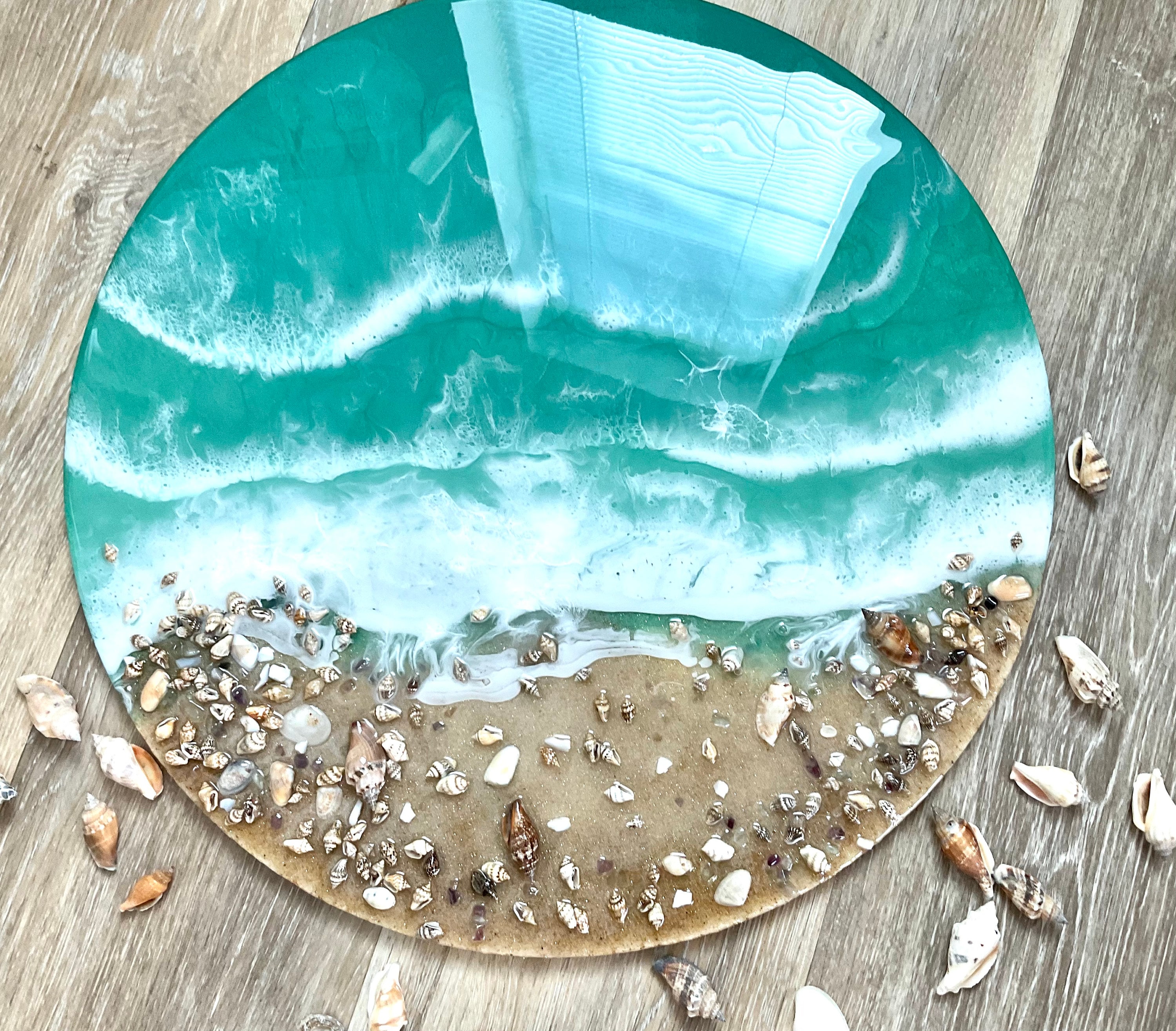 Made to Order Ocean Painting Custom Resin Artwork Ocean - Etsy