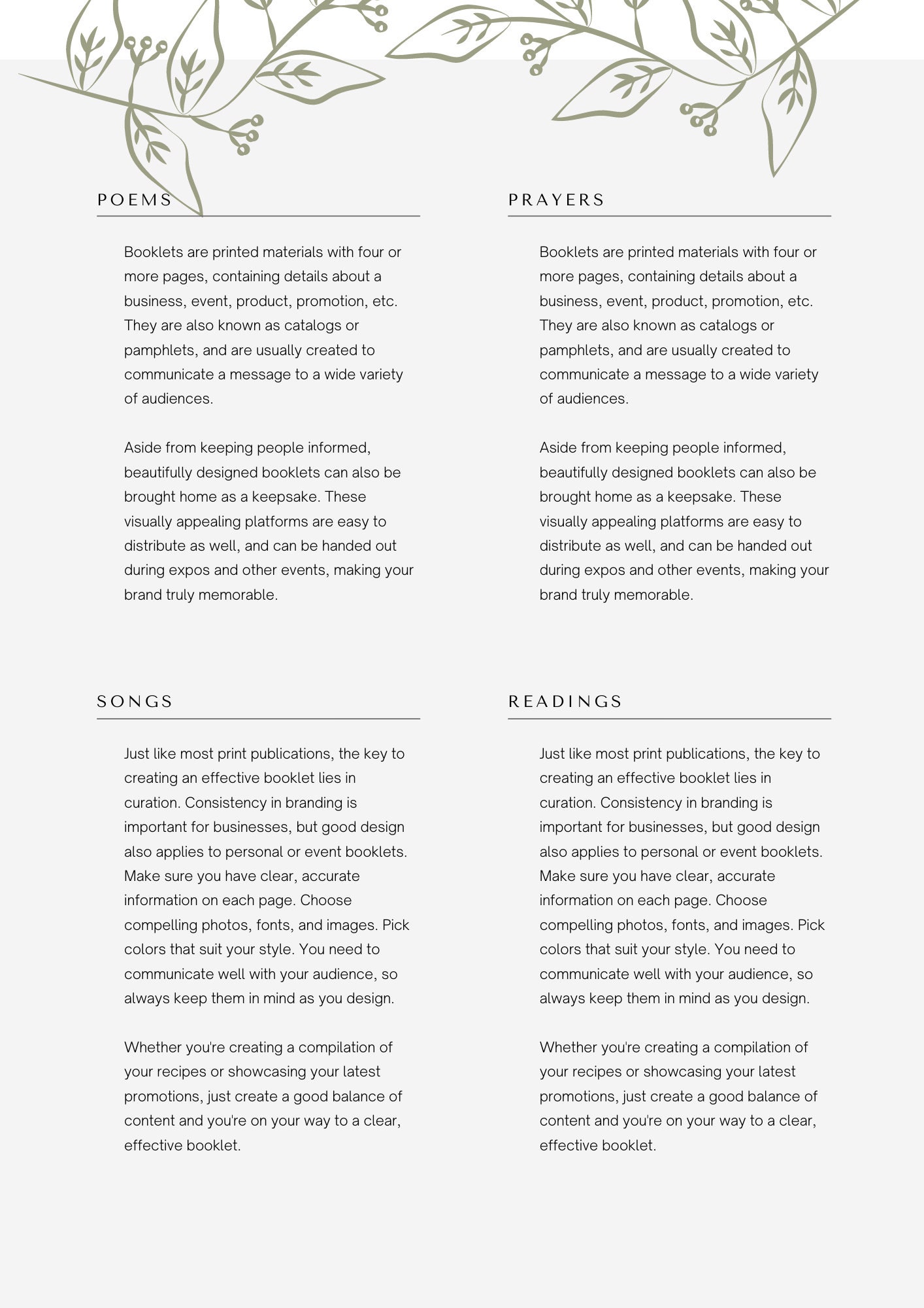 Editable Obituary Template | Funeral Announcement | Celebration of Life ...