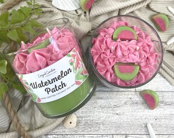 Watermelon Candle - Etsy