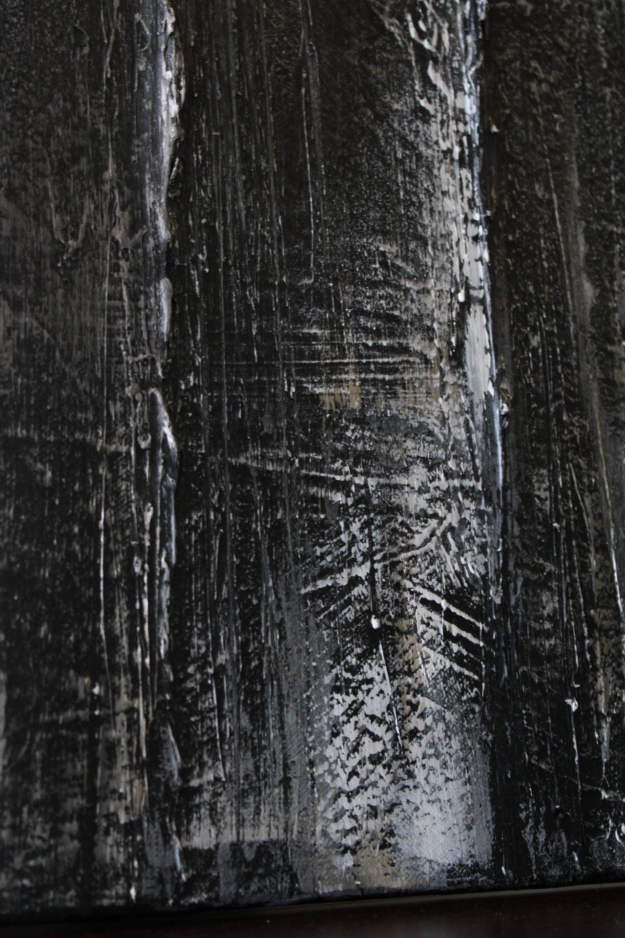 Textured Art Large Black Abstract Art Original Painting - Etsy