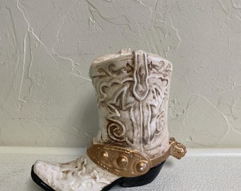 Cowboy Boot Vase - Etsy