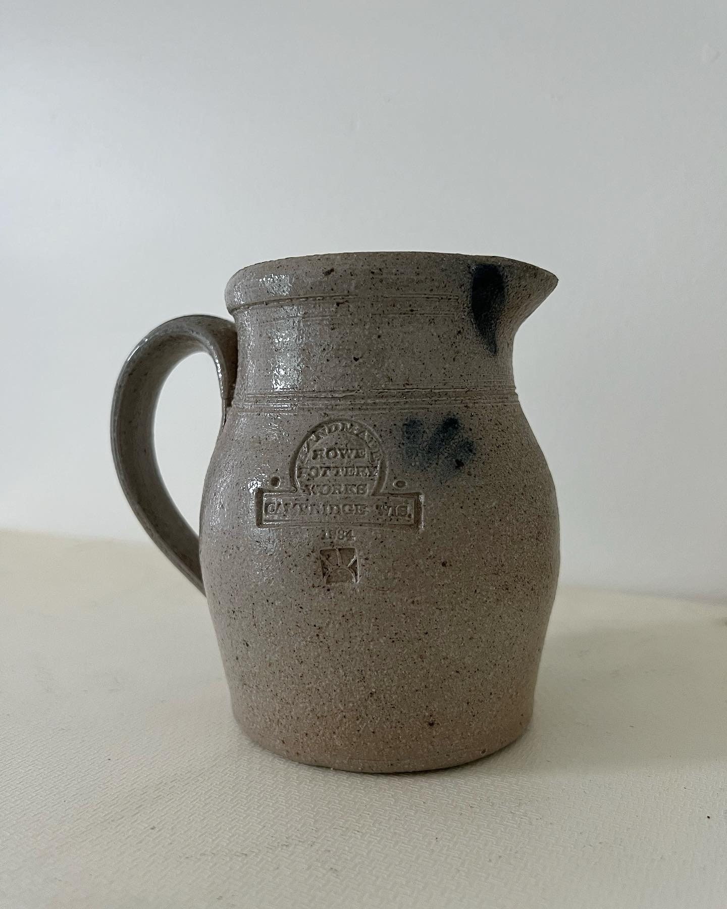 1984 Vintage Rowe Pottery Works Pitcher - Etsy