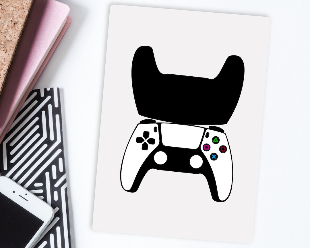 Playstation PS5 Controller Card ( Digital: SVG , PDF & PNG ) - Etsy