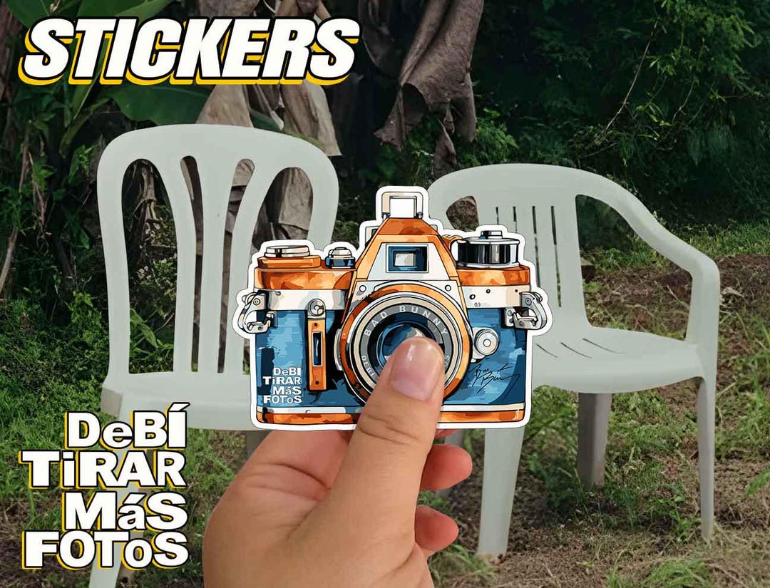 Debi Tirar Mas Fotos Stickers, Vinyl, Camara, Stickers Puerto Rico ...