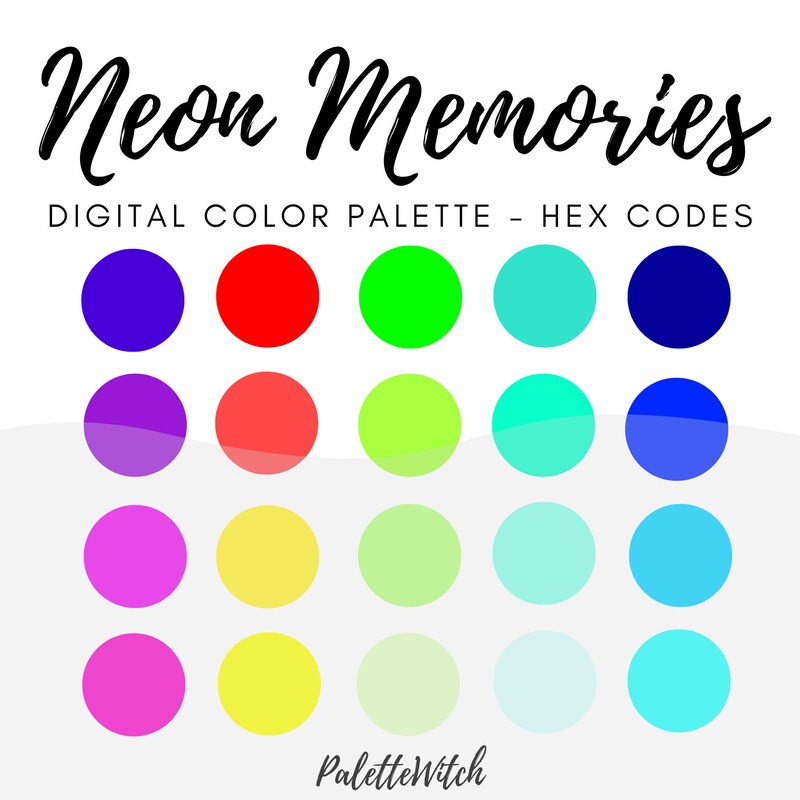 Photoshop Color Swatches - Etsy