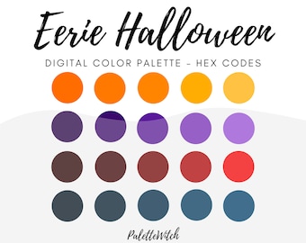 Nature Digital Color Palette Swatches for Photoshop - Etsy