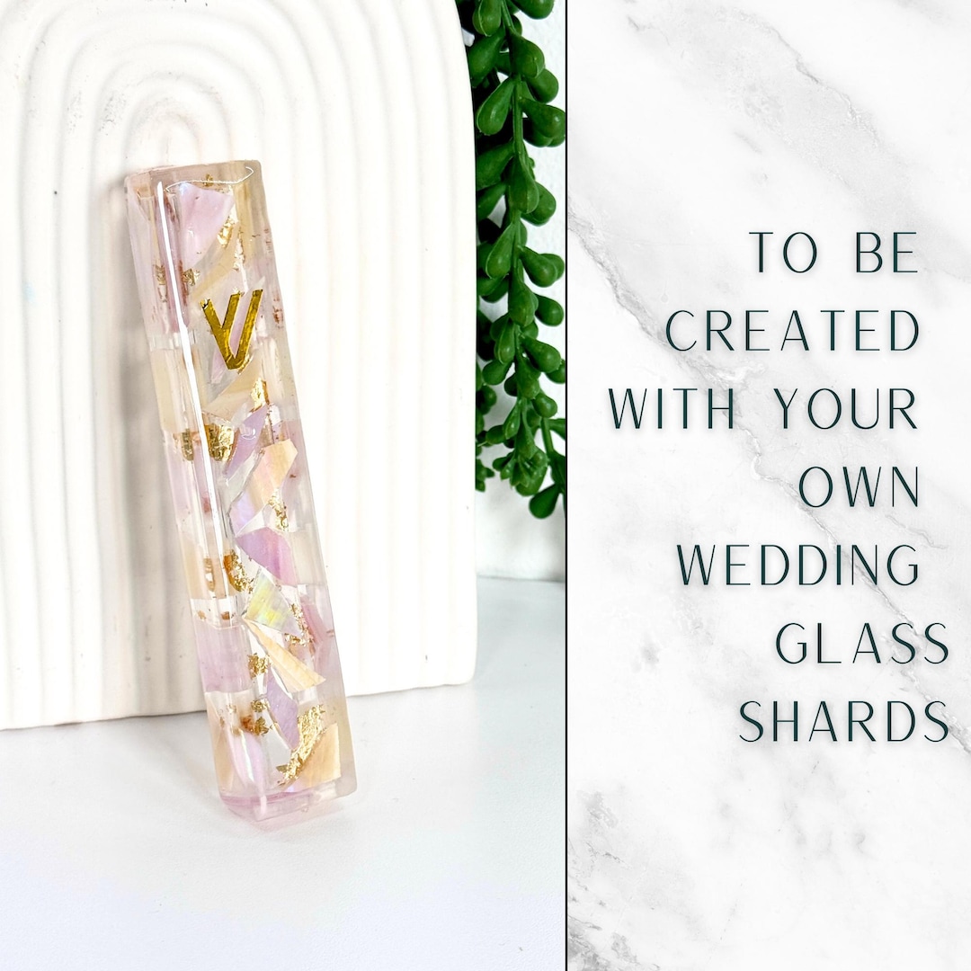 Mezuzah to Be Made With Your Wedding Glass Shards, Wedding Glass ...
