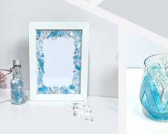 Glass Shards Picture Frame - Etsy