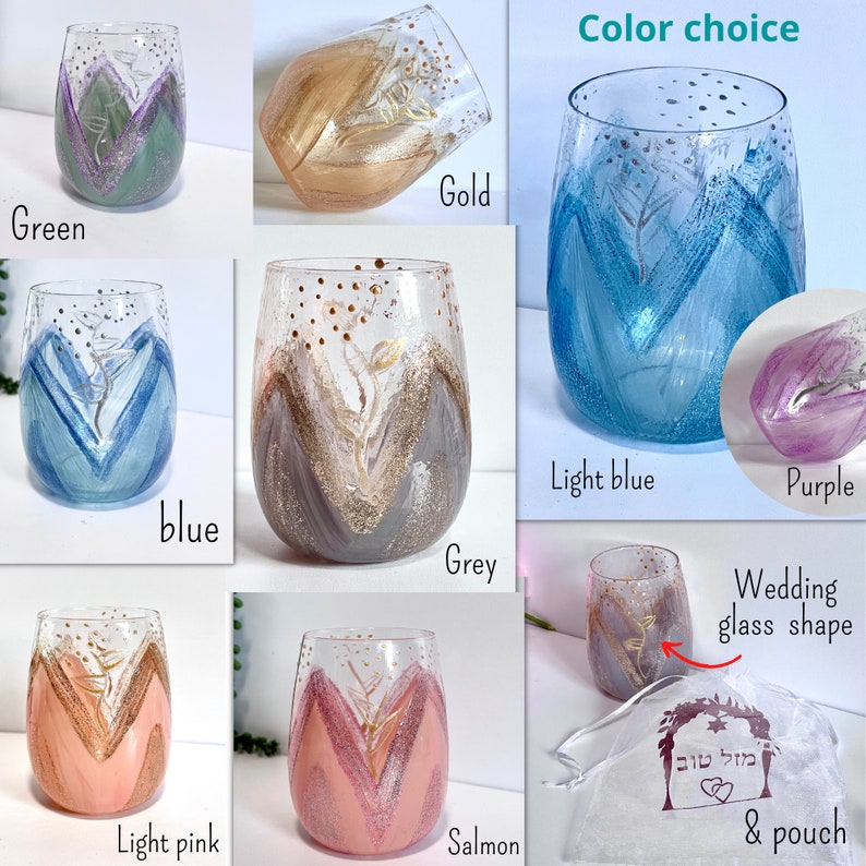 Chuppah Kit Breaking Glass Mezuzah Jewish Gifts Wedding - Etsy