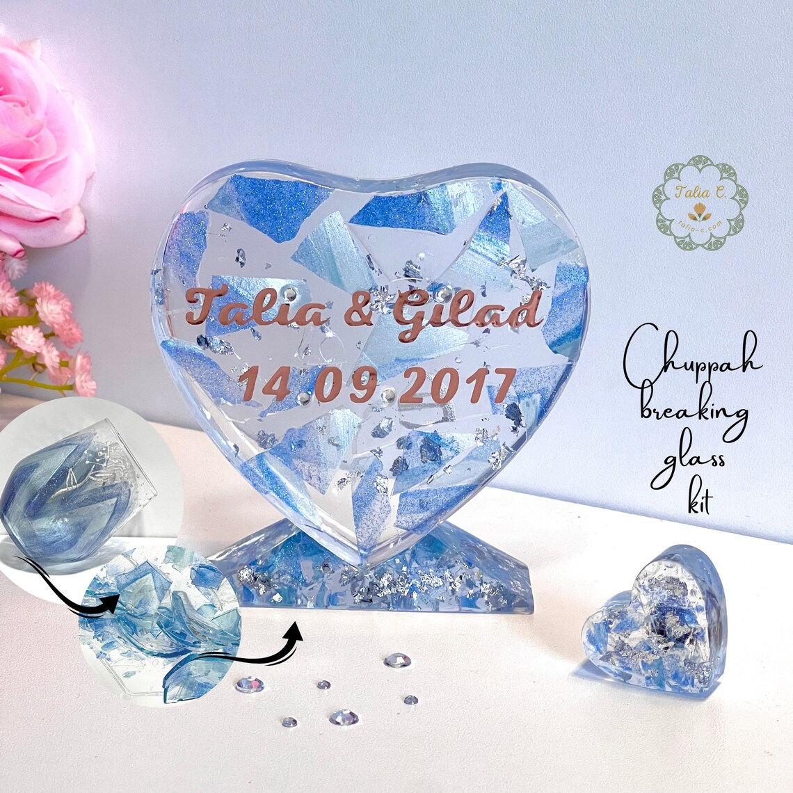 Jewish Breaking Glass Kit Chuppah Kit Chuppah Glass Breaking - Etsy