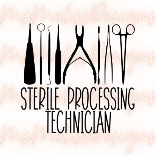 Sterile Processing Technician Life Svg Cut File SPD Tech - Etsy
