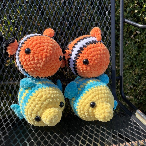 Crochet Nemo - Etsy
