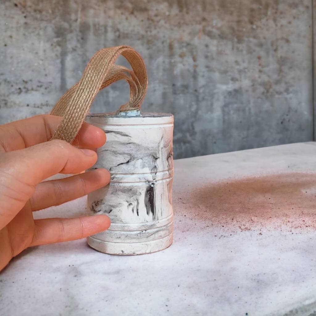Marble Concrete Door Stopper With Jute Rope: Minimalist Door ...