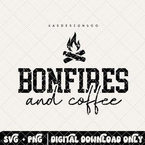 Bonfires and Coffee Png Coffee Png Coffee Weather Png - Etsy
