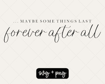Forever After All Heart Shaped SVGPNG and JPEG File - Etsy