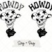 Howdy Svg Boho Svg Skeleton Svg Cowboy Svg Halloween - Etsy