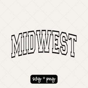 Midwest Svg Midwest Png Midwest Design Only Midwest Diy Shirt Midwest ...