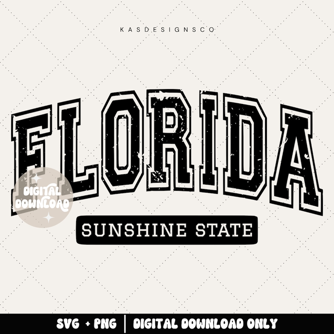 Florida Sunshine State Svg, Sunshine Svg, Sunshine Png, Florida Svg ...