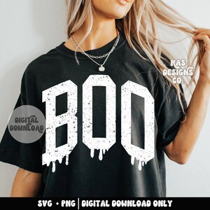 Original Creator, Halloween Drips Svg, Boo Svg, Sublimation Png ...