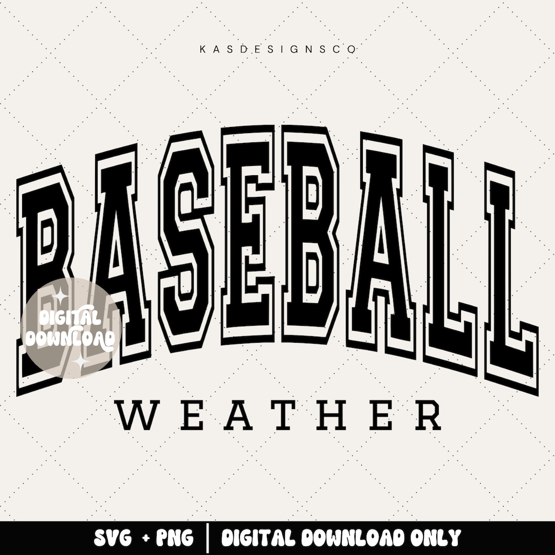 Baseball Weather Png, Sweater Weather Png, Baseball Png, Coffee Weather ...