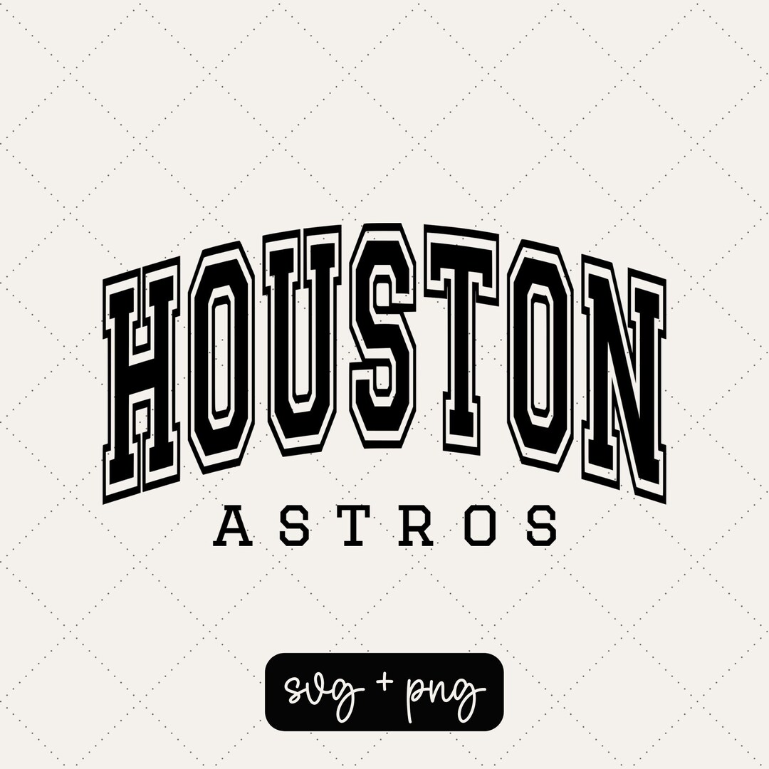 Houston Svg Baseball Svg Baseball Vibes Digital File - Etsy
